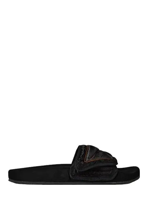 Heron Preston Round Toe Slippers - Black