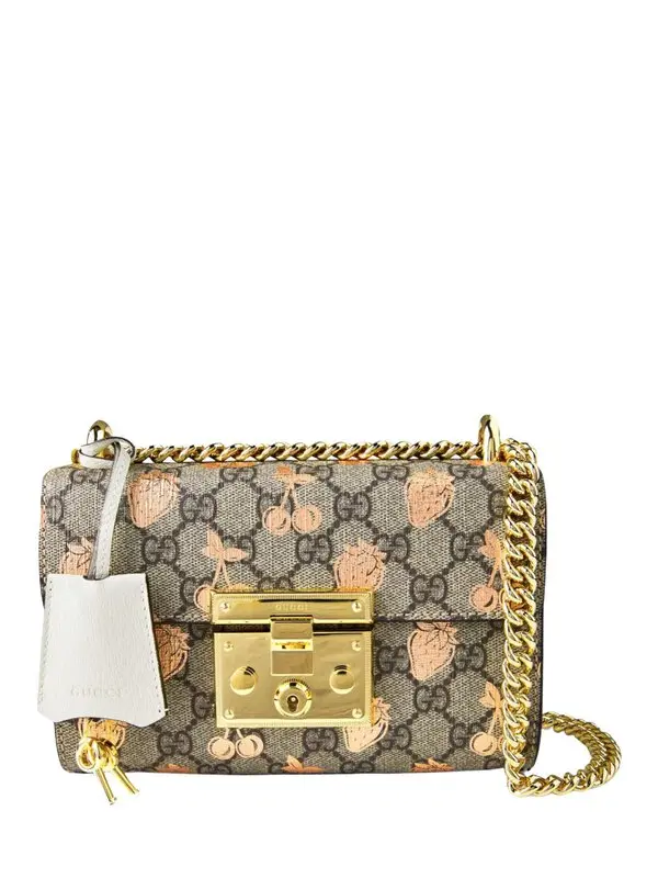 Gucci Padlock Berry Shoulder Bag - Green