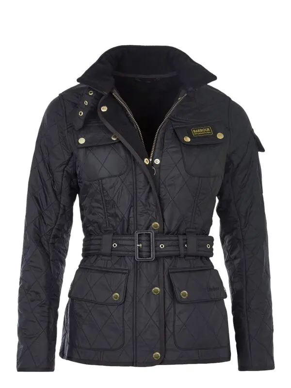 Barbour International Quilted Jacket - Onyx
