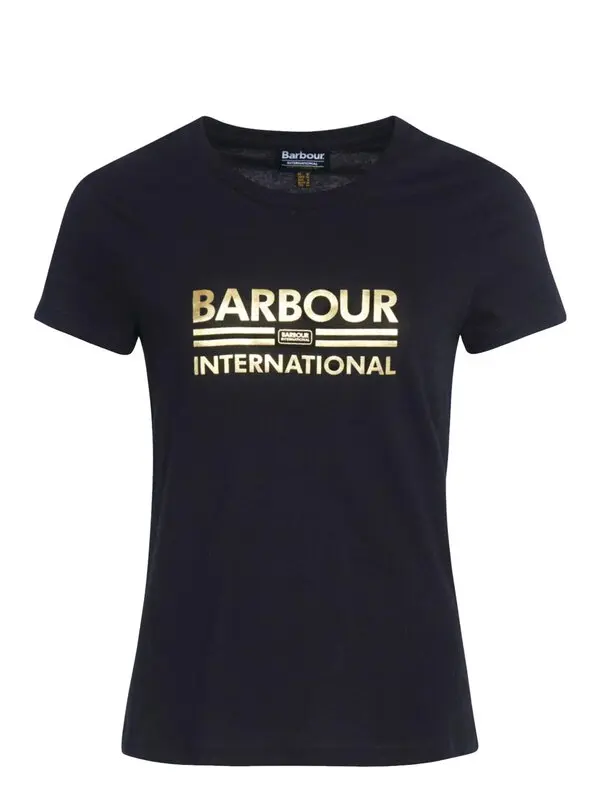 Barbour International Foil Graphic T-shirt - Black