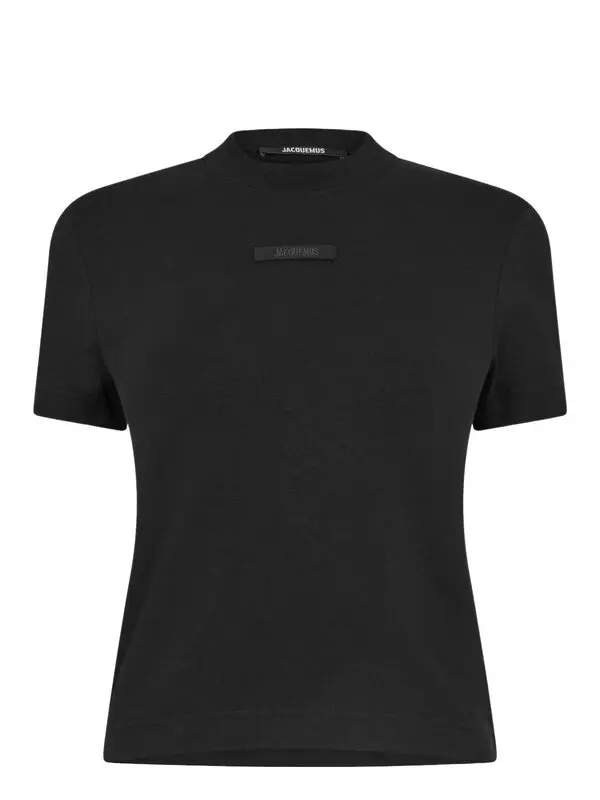 Jacquemus Graphic Short-sleeve T-shirt - Black