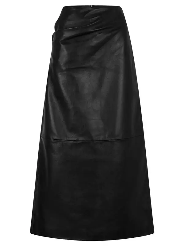 Magda Butrym High-waisted Maxi Skirt - Black