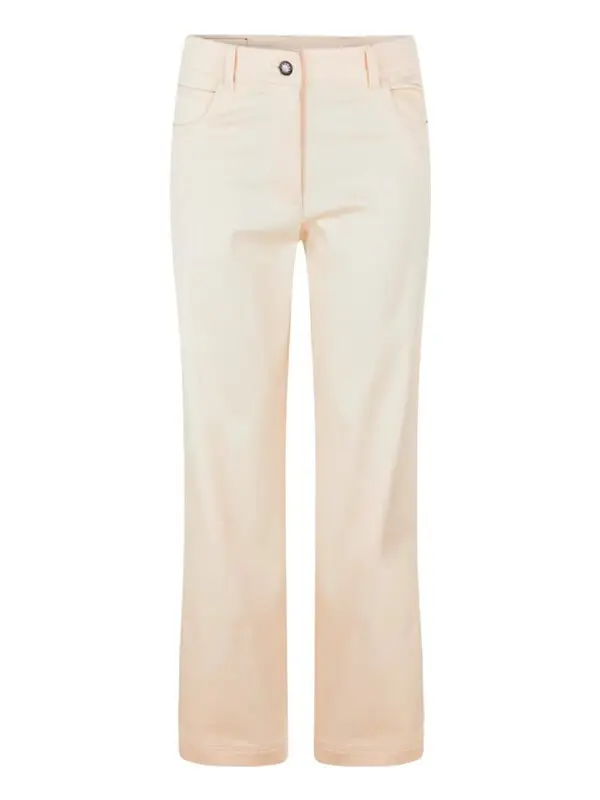 Moncler Casual Pants With Belt Loops - Nude