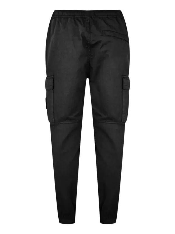 Stone Island Raso Cargo Trousers - Black