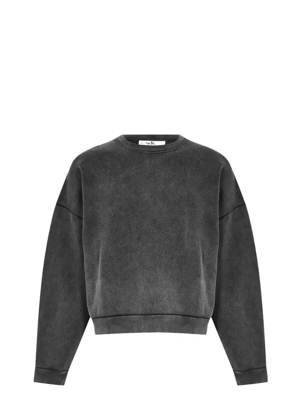 Acne Studios Logo Detail Sweatshirt - Black