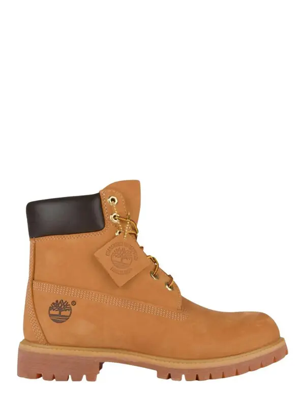 Timberland Lace-up Boots With Padded Collar And Lug Sole - Brown