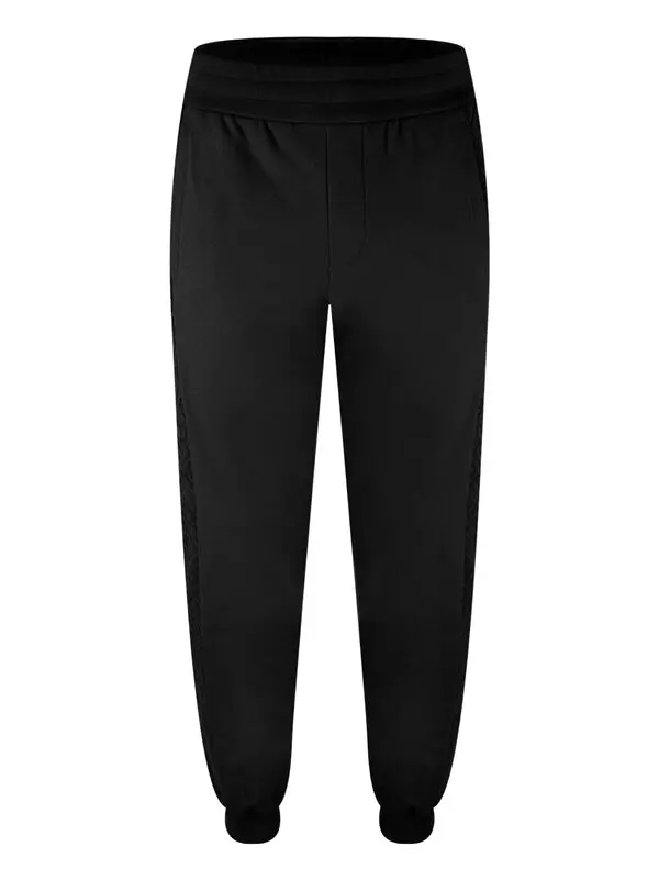 Versace Cuffed Sweatpants - Black