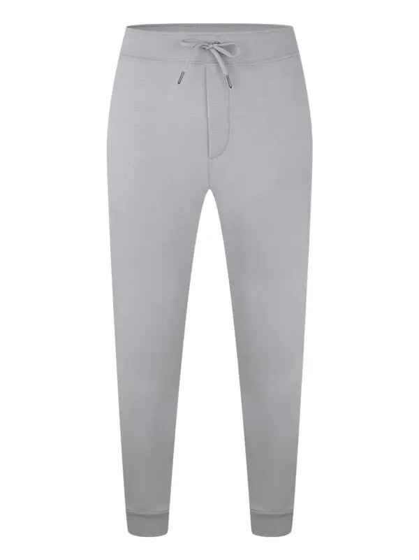Polo Ralph Lauren Cuffed Logo Tech Jogging Bottoms - Grey Fog