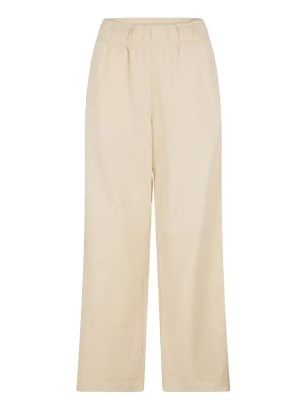Moncler Logo Detail Sweatpants - Nude