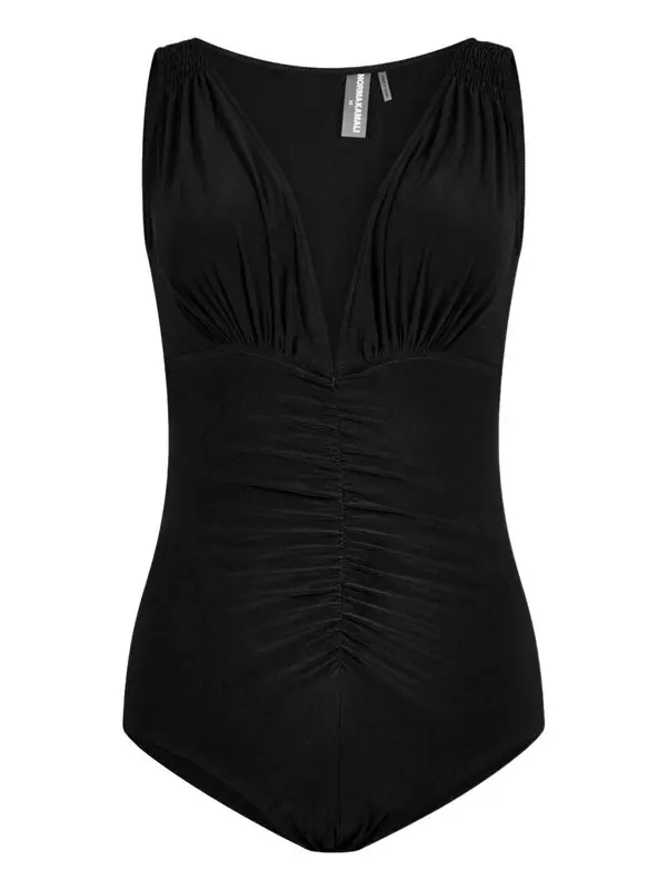 Norma Kamali Tara Bodysuit - Black