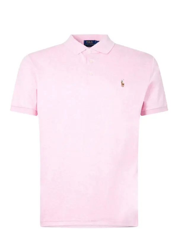 Polo Ralph Lauren Logo Short-sleeved Polo Shirt - Pink
