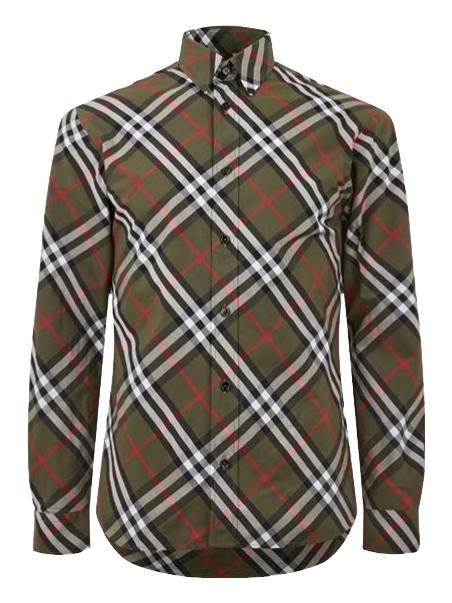 Burberry Casual Check Shirt - Brown