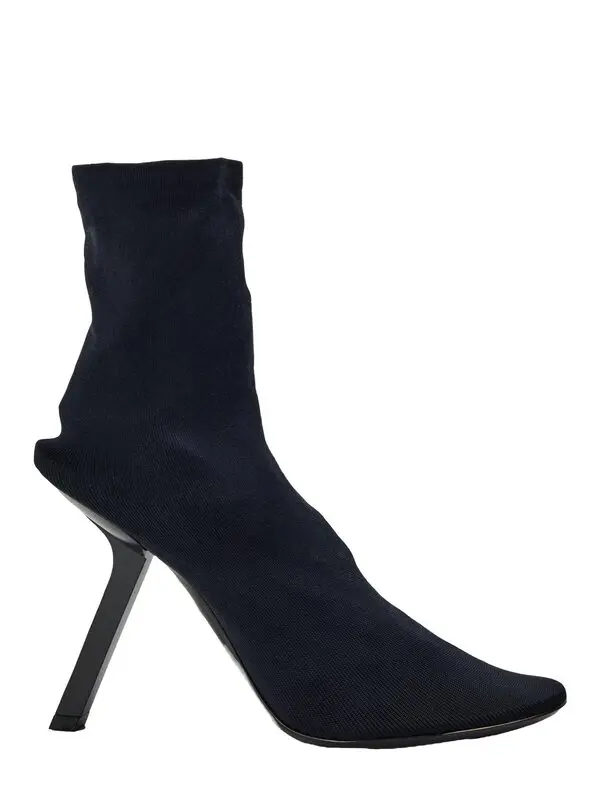 Balenciaga High-heeled Sock Boots - Black