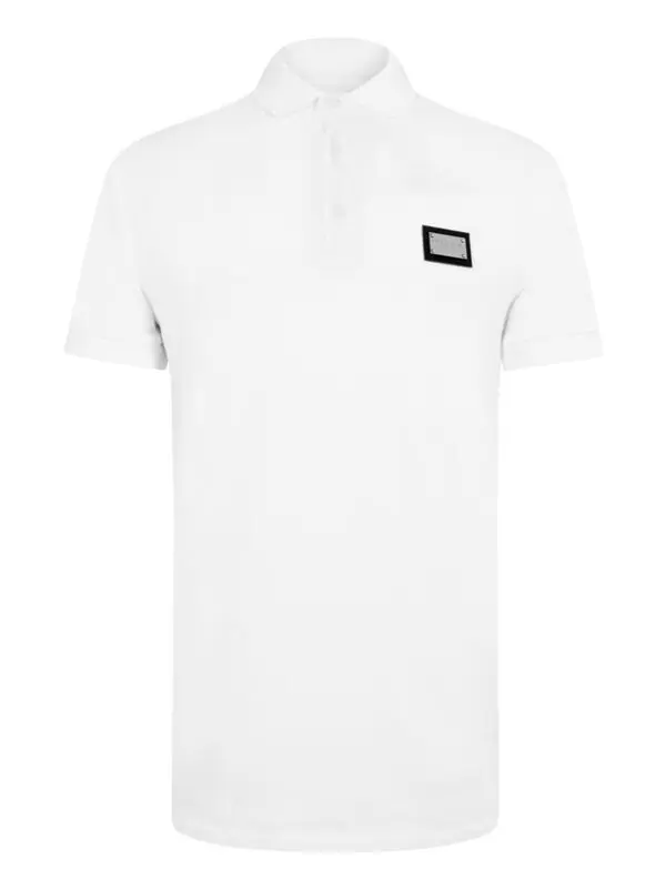 Dolce & Gabbana Dg Plate Polo Sn00 - White
