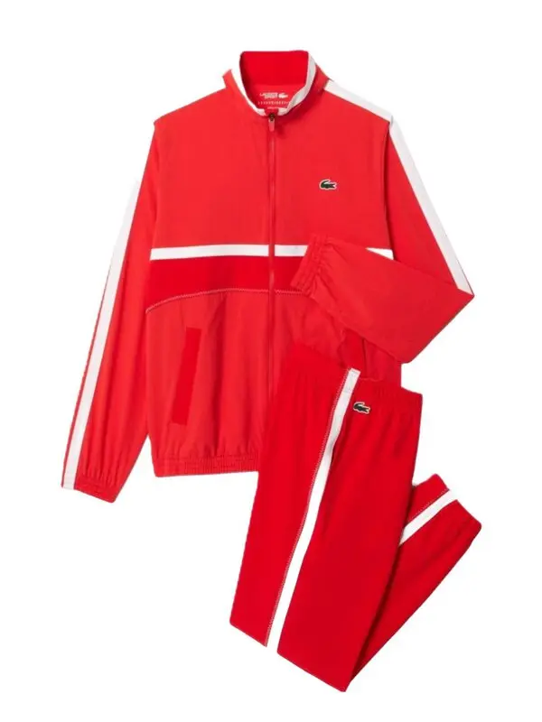Lacoste Poly Tracksuit - Red