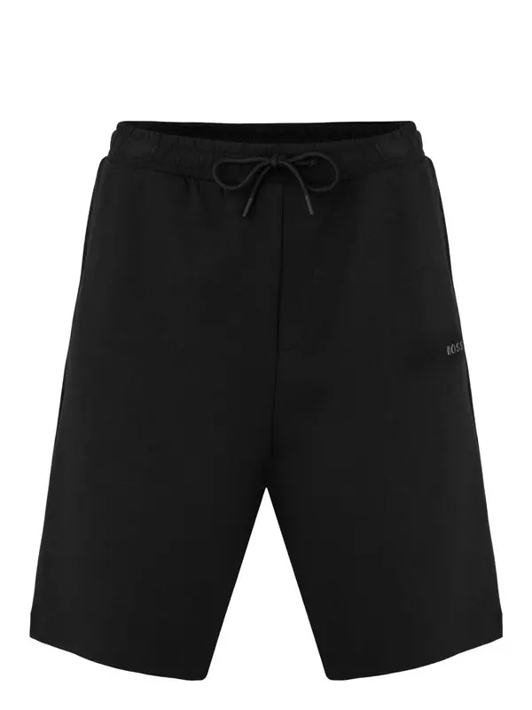 Hugo Boss Solid Color Shorts - Black