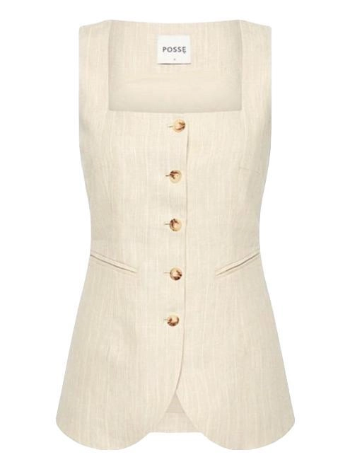 Posse Square Neck Vest - No