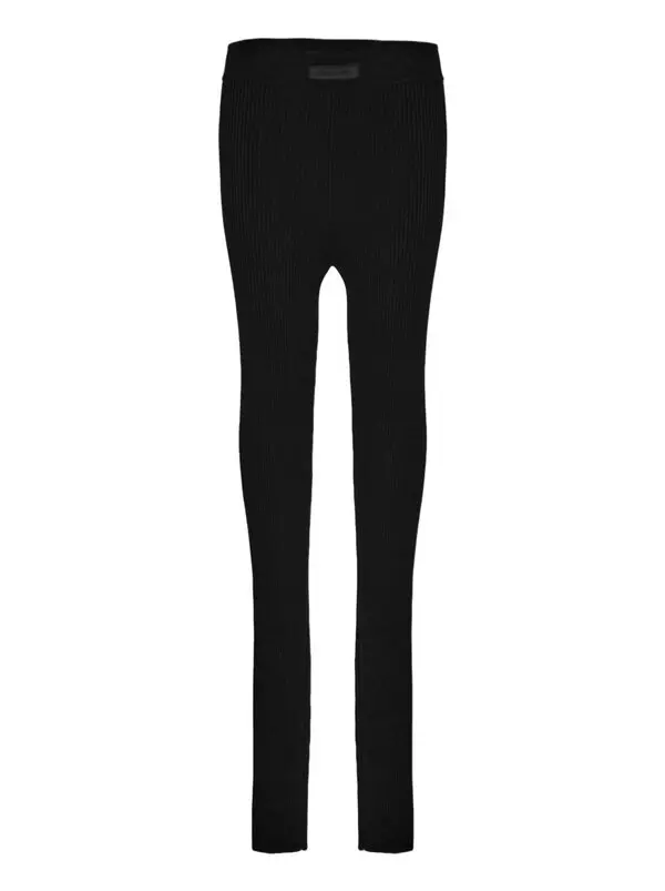 Fear Of God Logo Elastic Leggings - Black