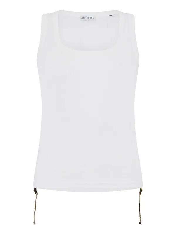 Burberry Ruched Buckle Tank Top - Multicolor