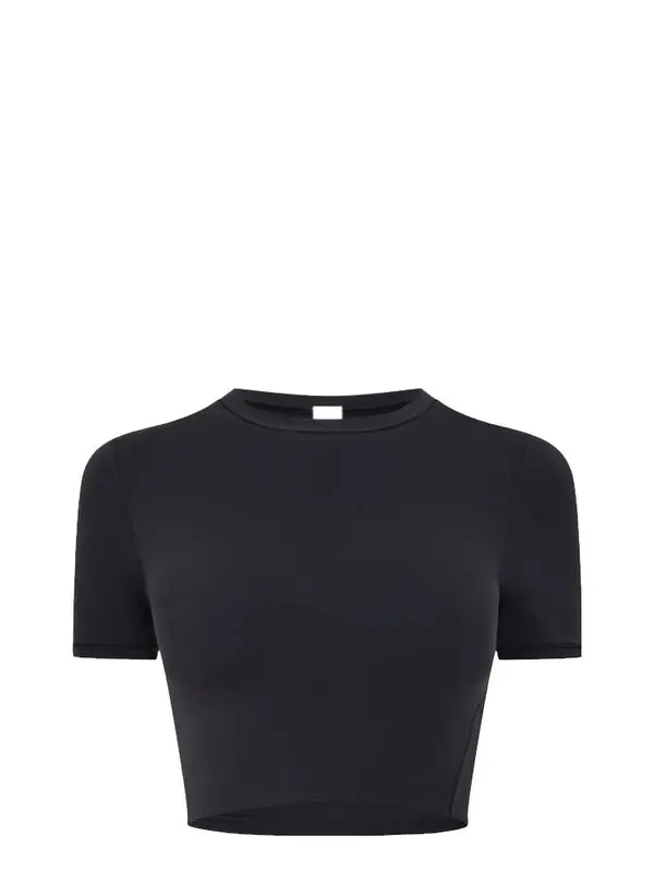 Lululemon Ultra-soft Nulu Cropped T-shirt - Black