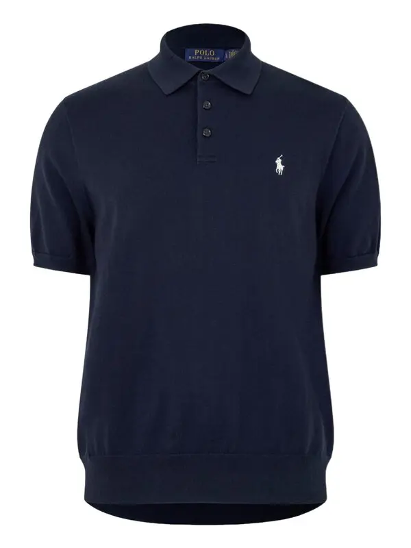 Polo Ralph Lauren Knit Pp Polo Shirt - Hunter Navy