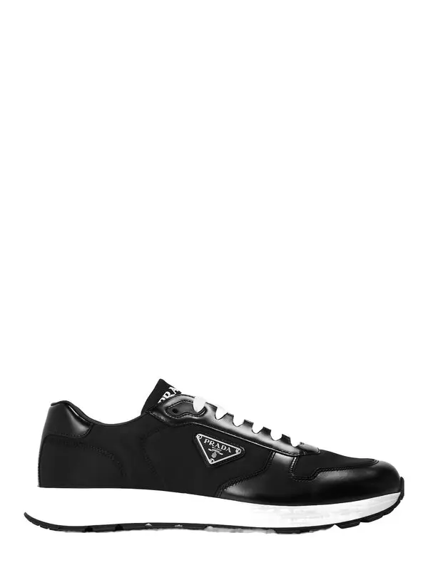 Prada Classic Logo Sneakers - Black