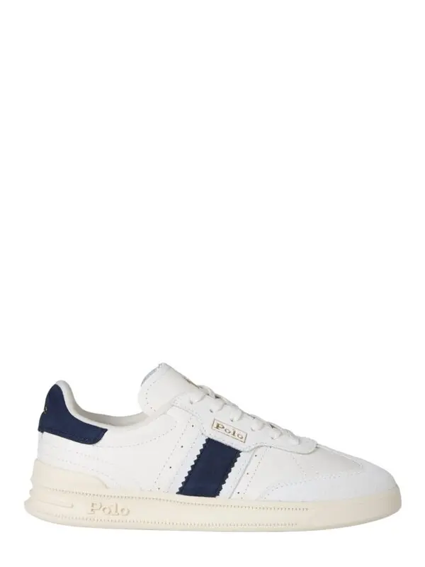 Polo Ralph Lauren Heritage Era Trainers - Bianco/navy