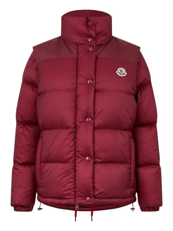 Moncler Short Down Jacket - Red