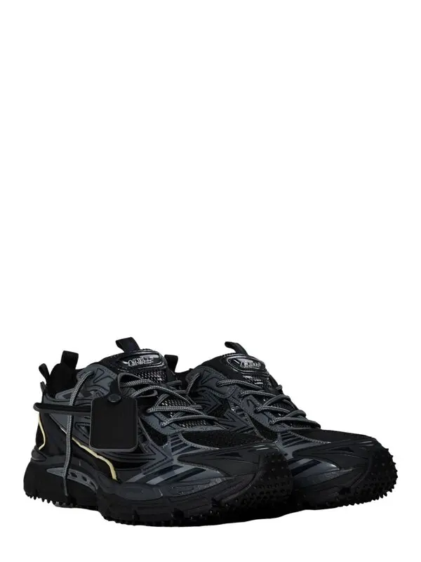Off-White Be Right Back" Low Top Sneakers - Black