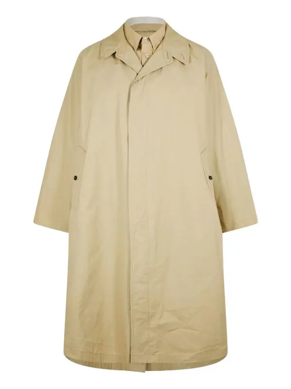 MAISON MARGIELA Layered Trench Coat - Nude