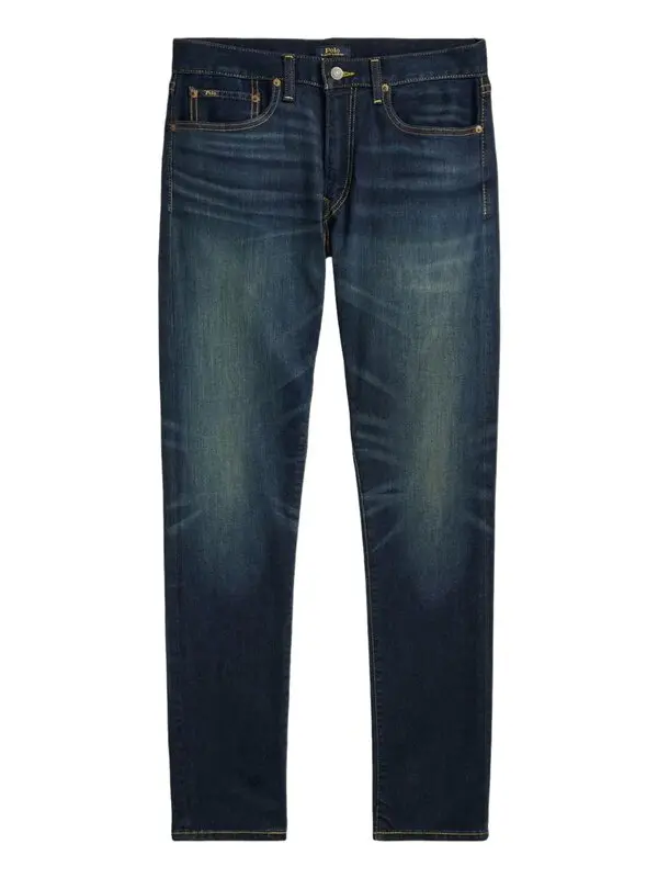 Polo Ralph Lauren Logo Patch Jeans - Black