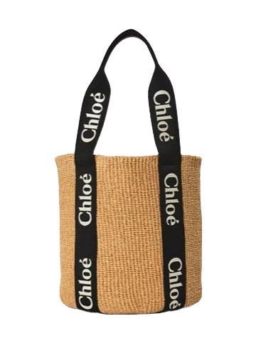 Chloé Large Woody Basket - Nude