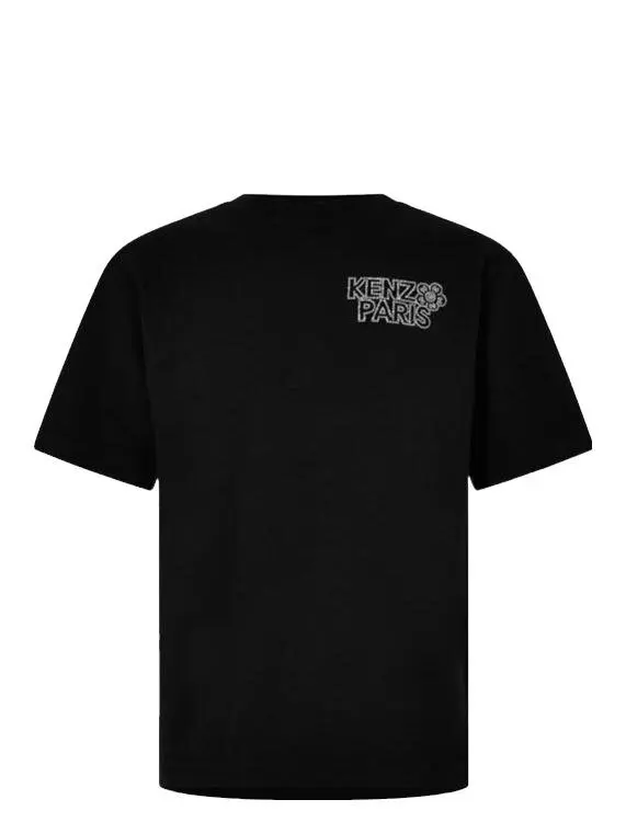 Kenzo Round Neck Short Sleeve T-shirt - Black