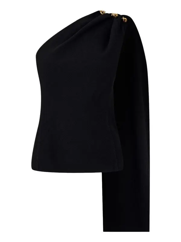 Bottega Veneta One-shoulder Cover-up - Black
