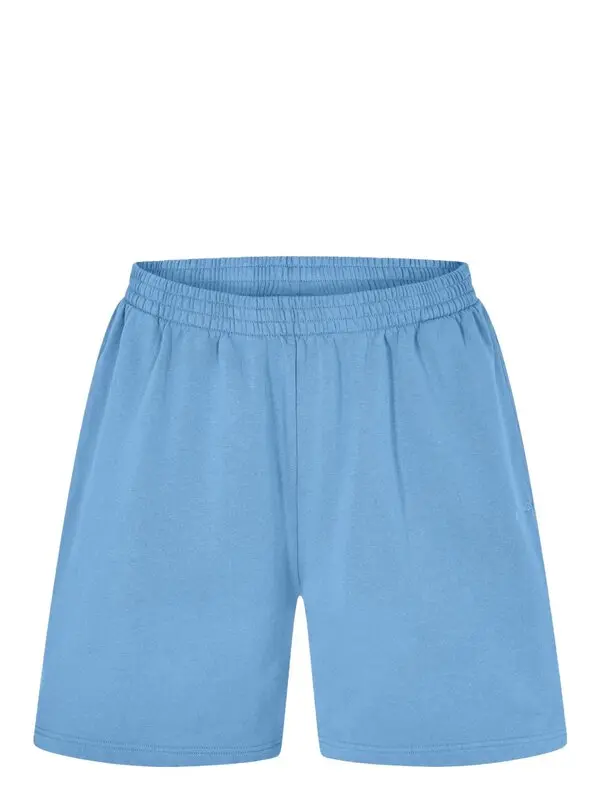Balenciaga Logo Detail Elasticated Shorts - Blue
