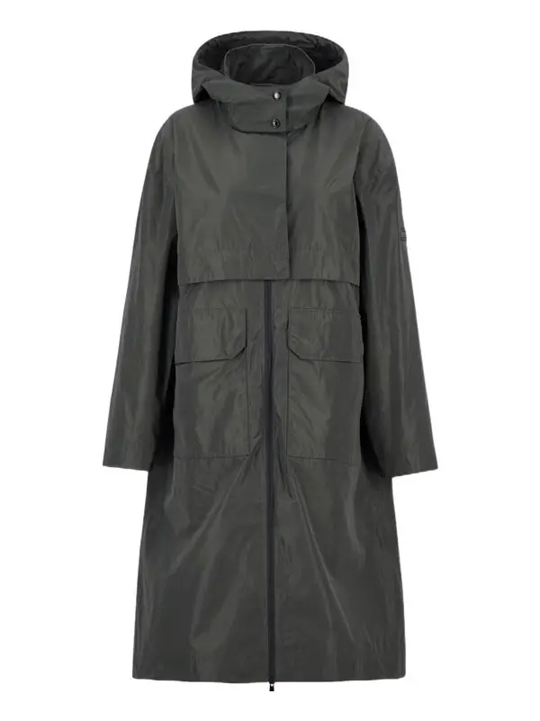Barbour Roxanna Long Trench Coat - Envy