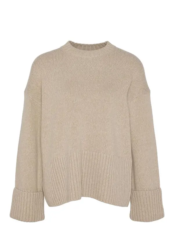 Barbour Cassandra Crew Neck Jumper - Camel