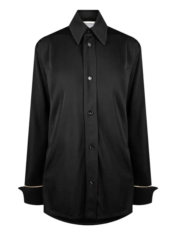 Bottega Veneta Long Sleeve Shirt - Black