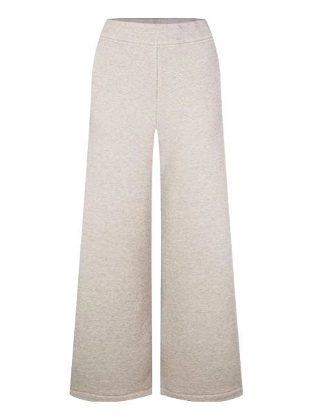 Max Mara Albino Melange Trousers - Nude