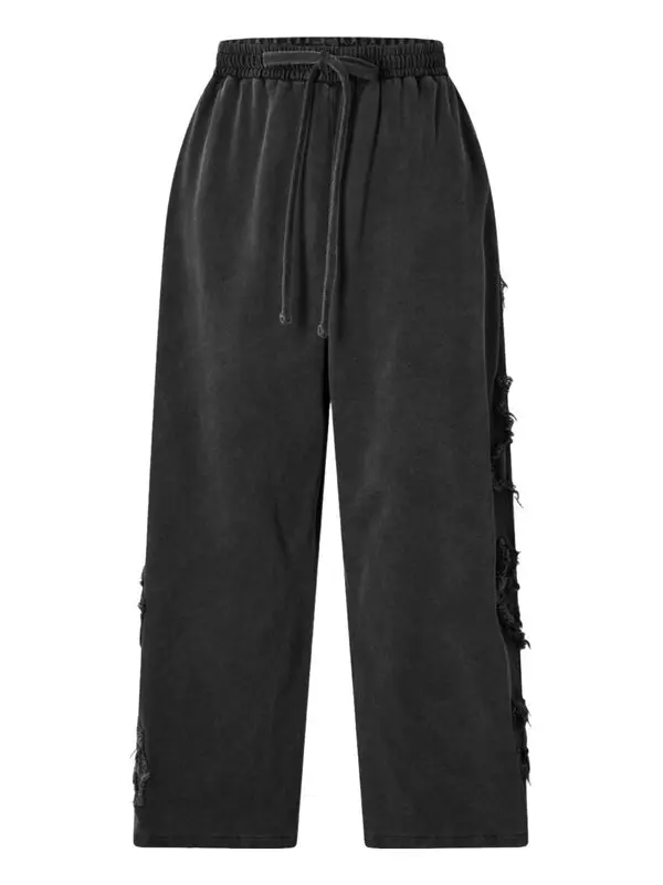 Acne Studios Drawstring Wide-leg Track Pants - Black