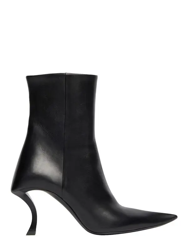 Balenciaga Hourglass Booties - Black