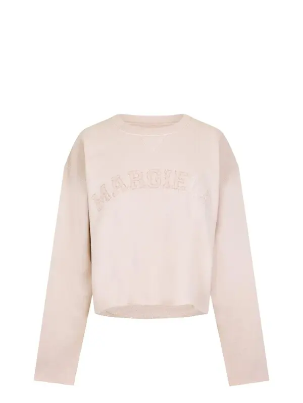 MAISON MARGIELA Logo Sweatshirt - Pink
