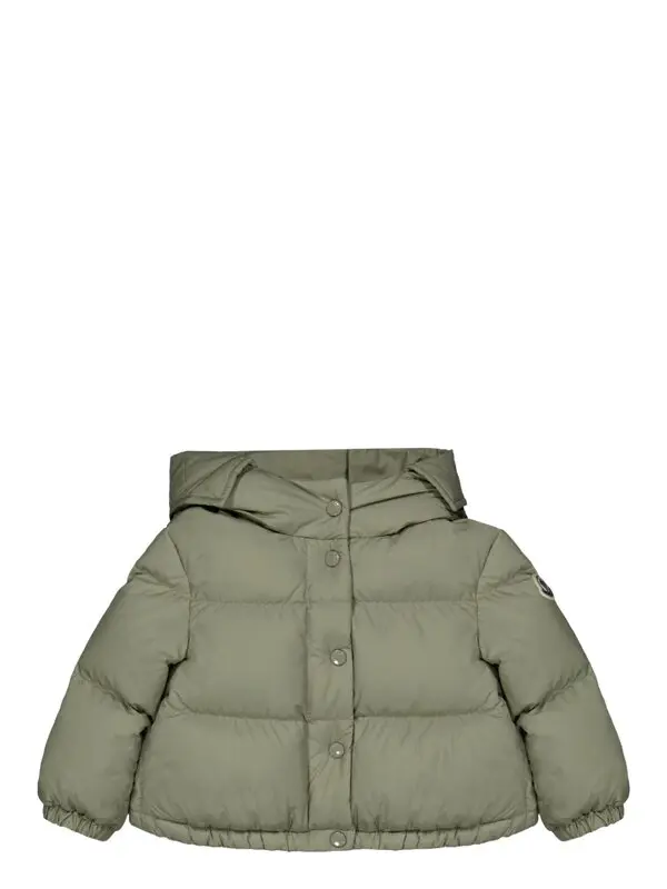 Moncler Laurie Hooded Down Jacket - Green