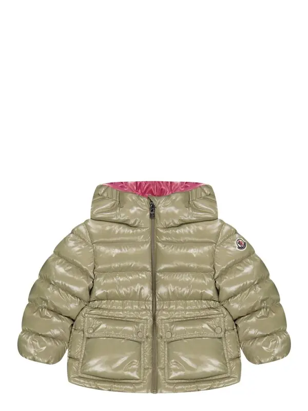 Moncler Adriel Quilted Down Jacket - Nude