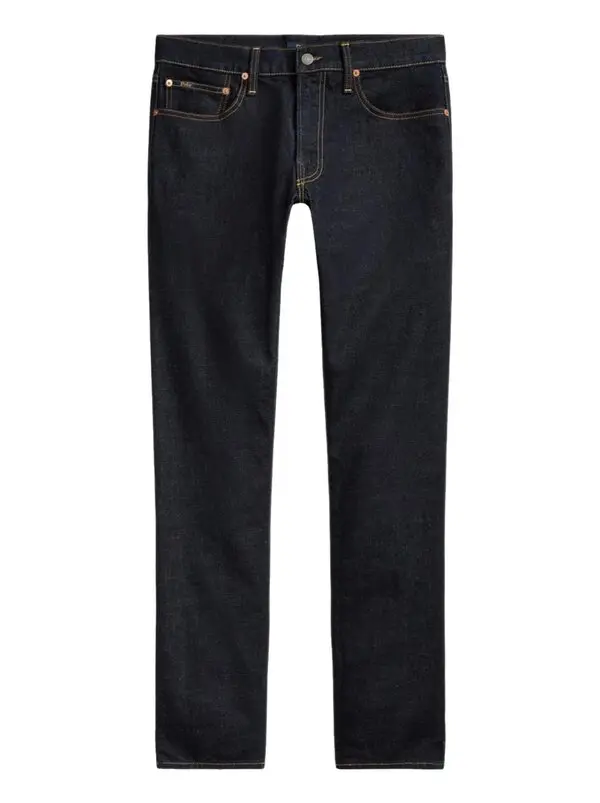 Polo Ralph Lauren Logo Patch Jeans - Black