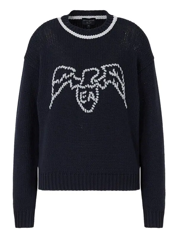 Emporio Armani Knit Sweater - Black