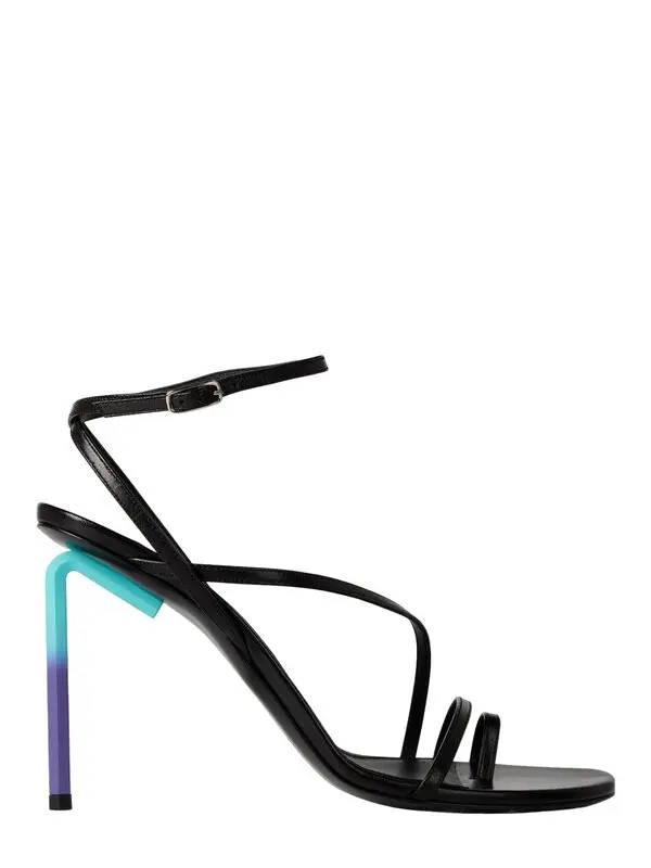 Off-White Allen Buckle High-heeled Sandals - Black