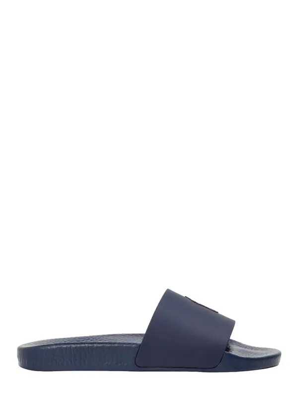 Polo Ralph Lauren Pool Sliders - Navy/red