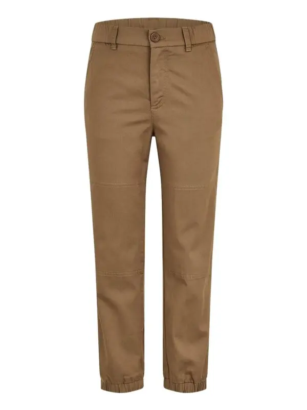 Moncler Logo Track Pants - Brown
