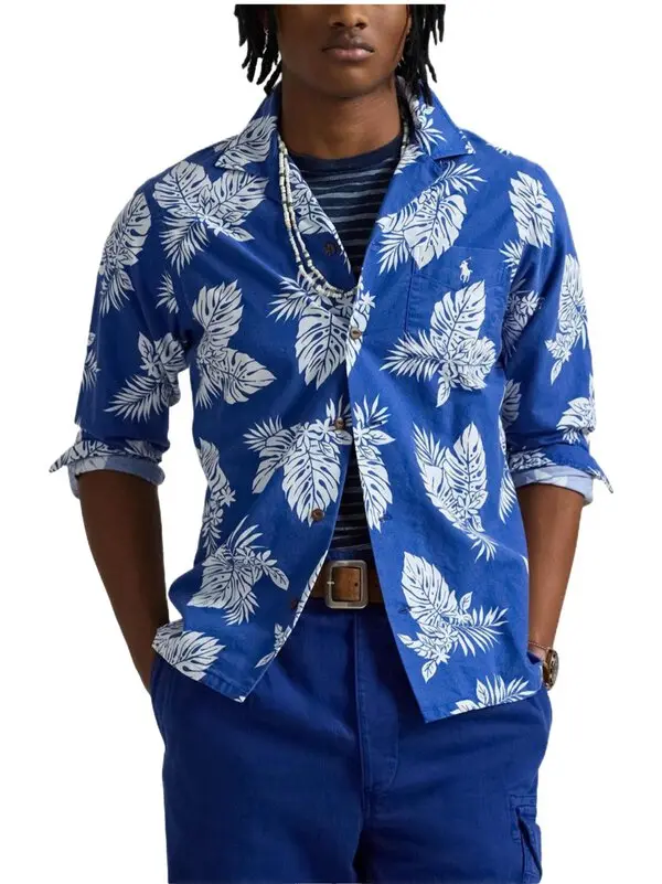 Polo Ralph Lauren Graphic Print Shirt - Blue